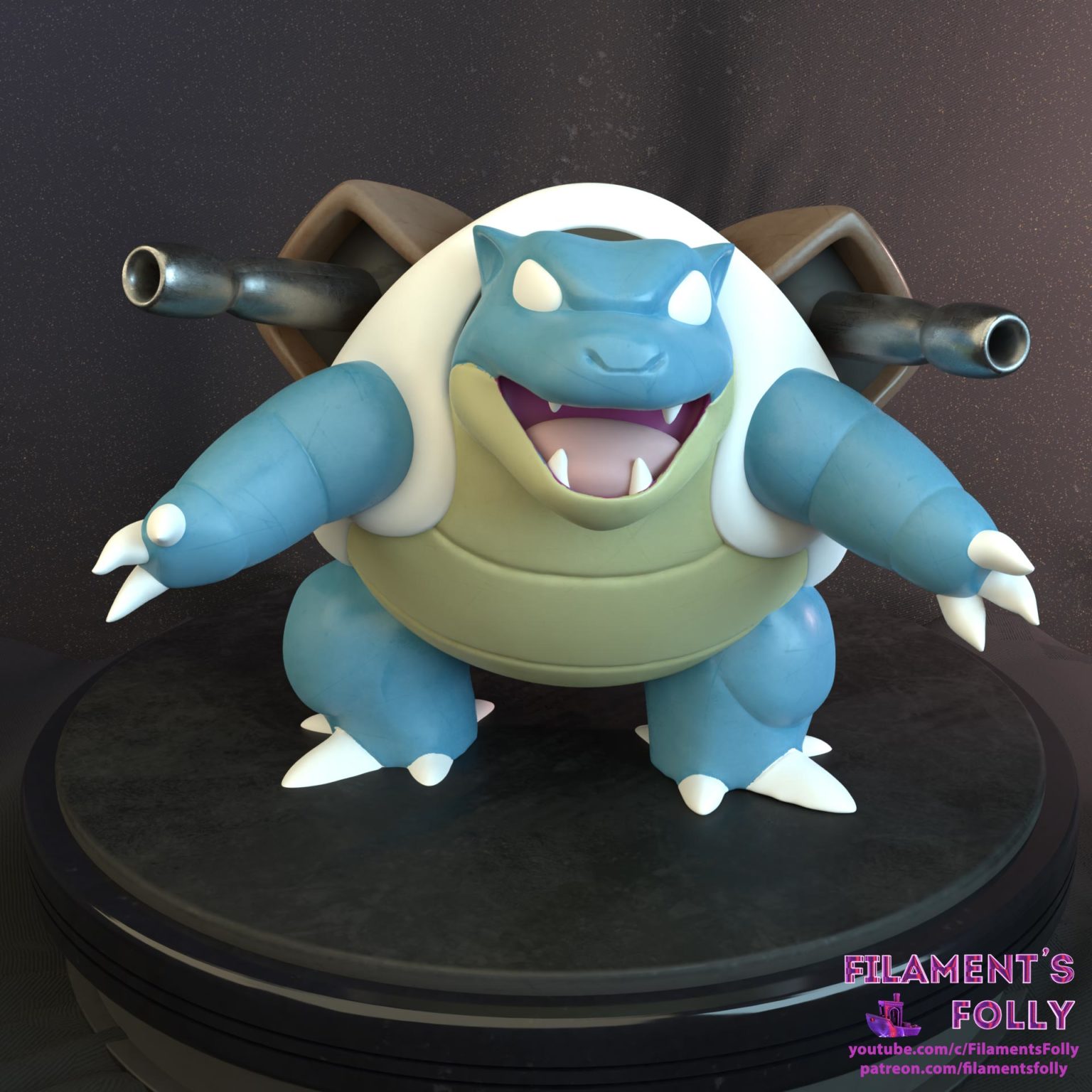 Blastoise Clean – Filaments Folly