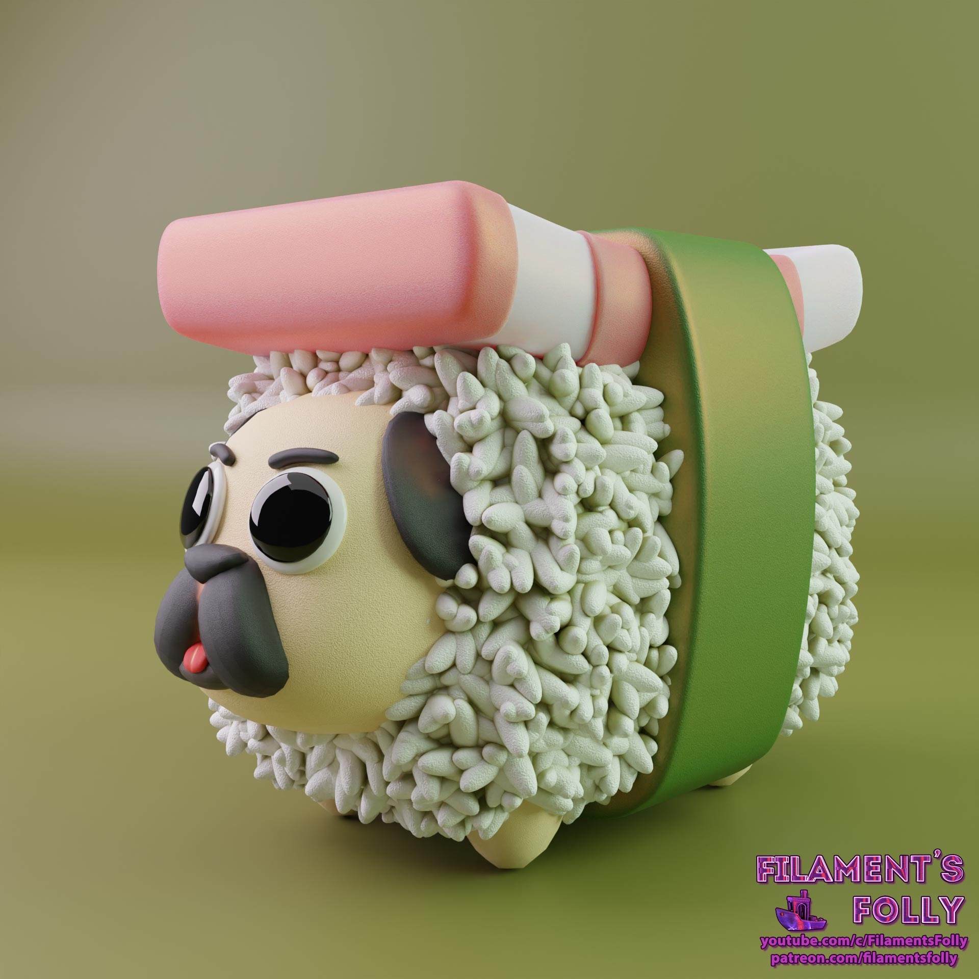 Puglie Pug – Filaments Folly