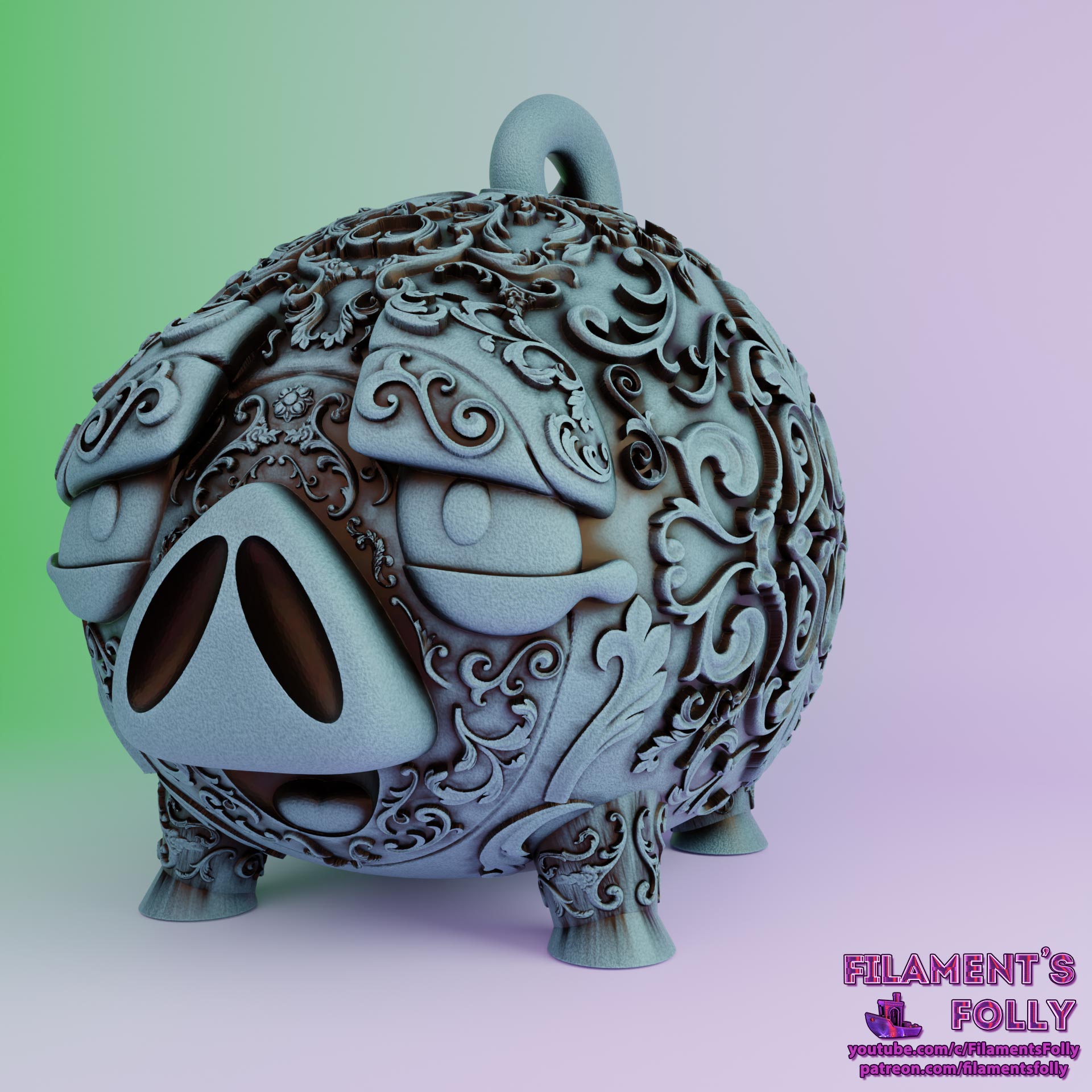 Ornamental Lechonk – Filaments Folly